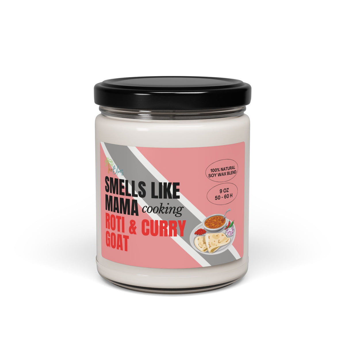 Mama Cooking Roti & Curry Goat Candle — Caribbean Soy Candle — Irie ...