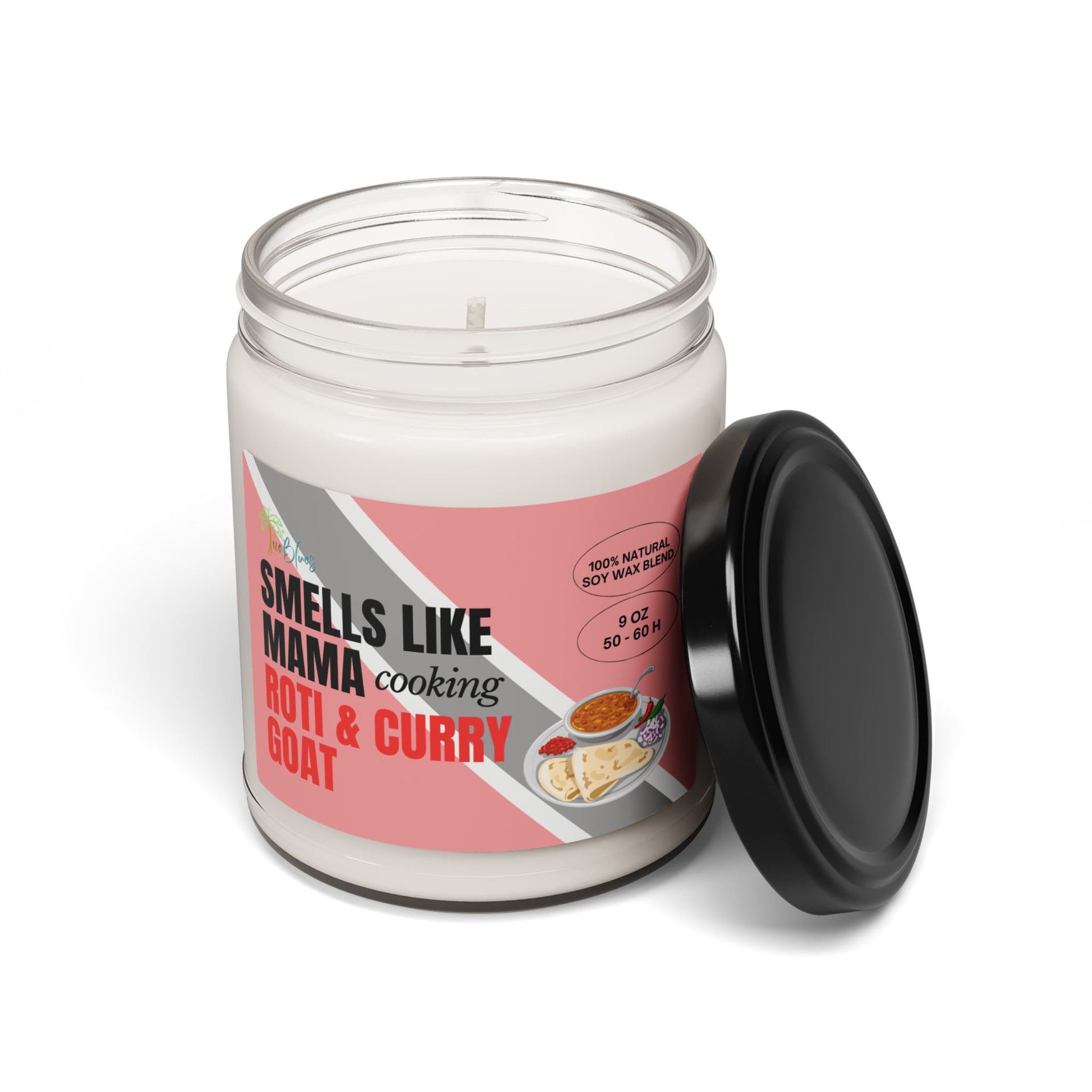 Mama Cooking Roti & Curry Goat Candle — Caribbean Soy Candle — Irie ...