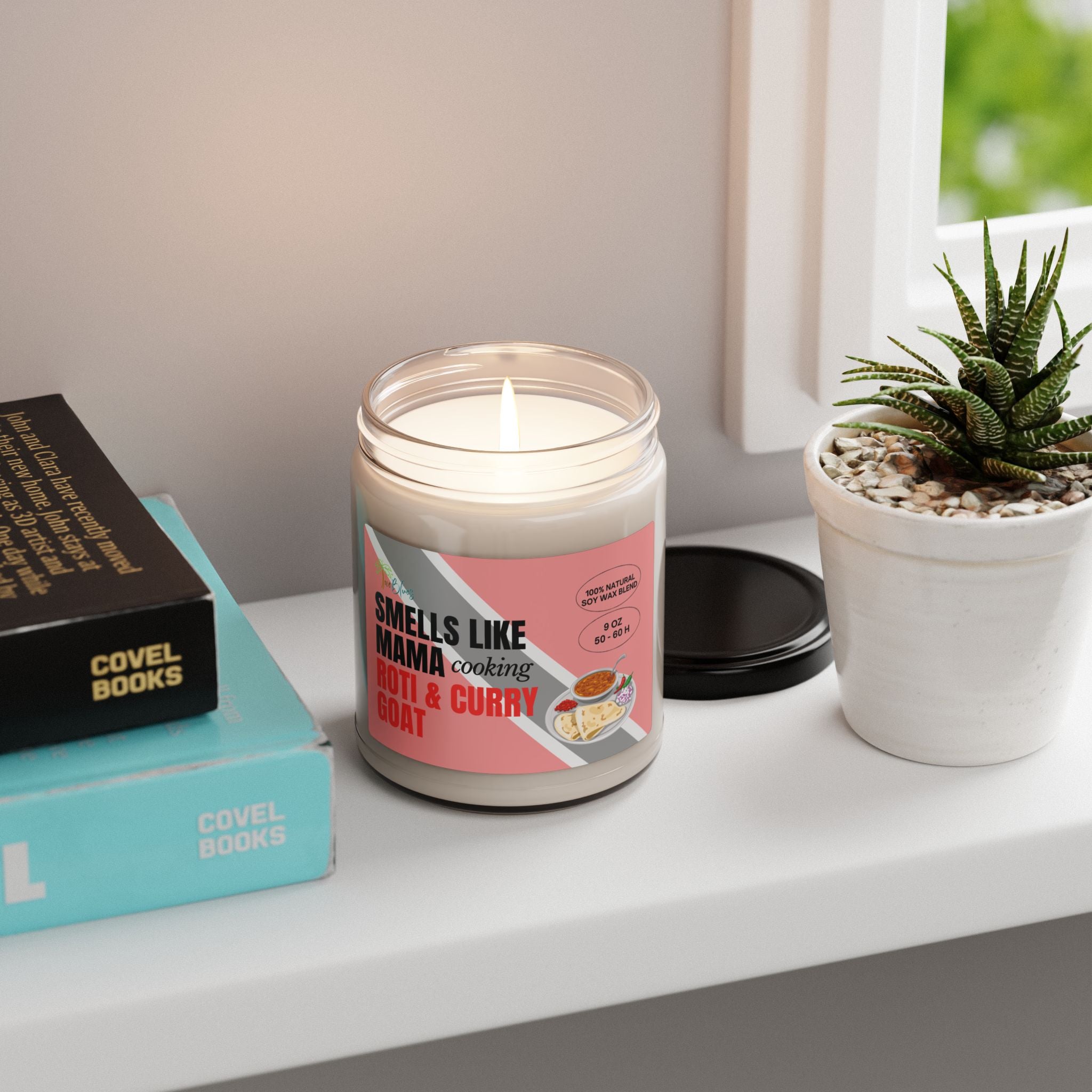 Mama Cooking Roti & Curry Goat Candle — Caribbean Soy Candle — Irie ...